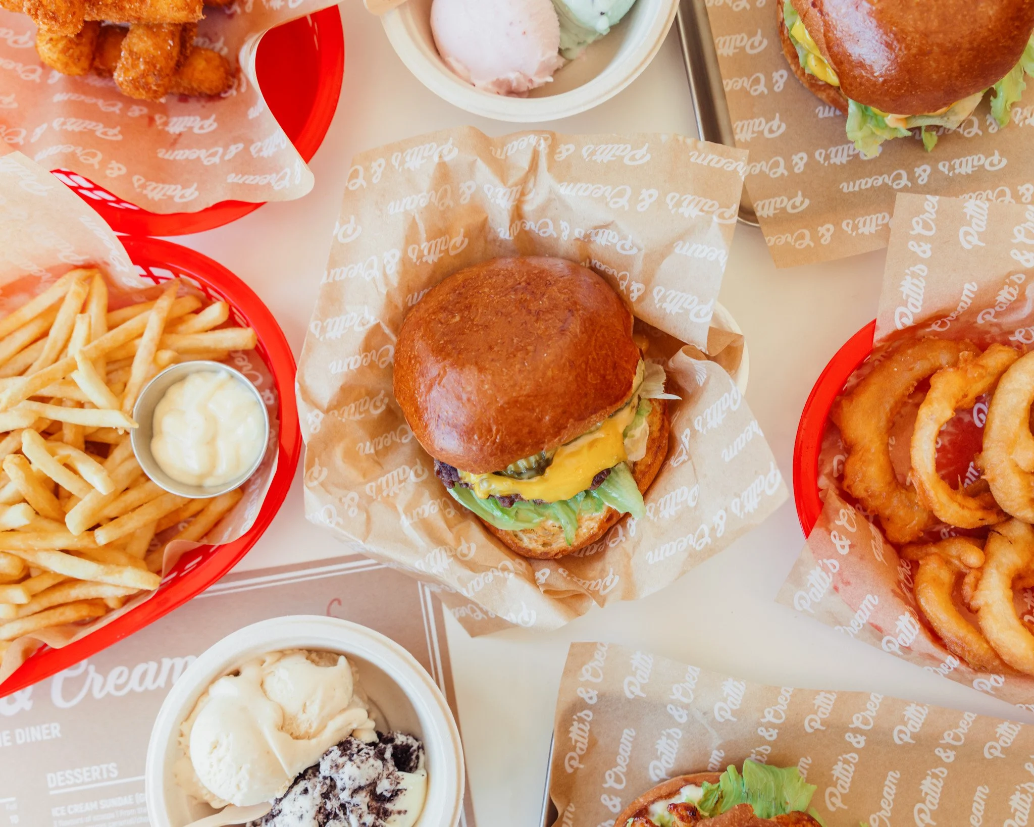 Menu — Patti's and Cream