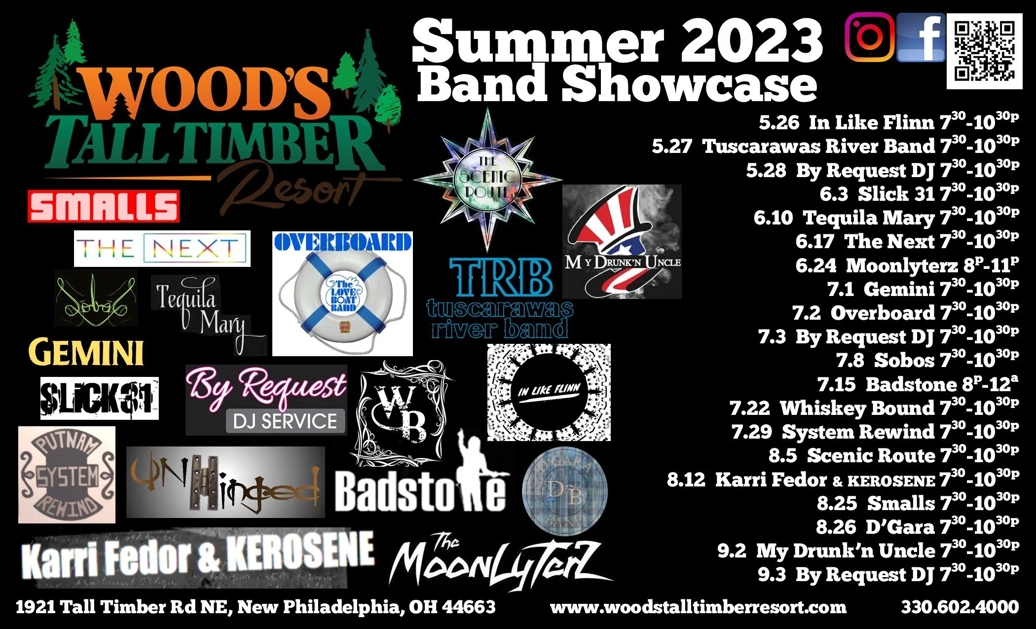 Events — Wood's Tall Timber Resort
