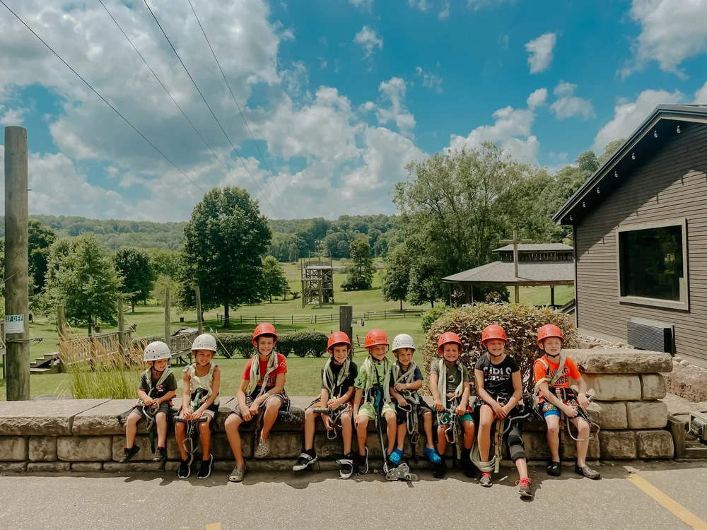 Ziplining — Wood's Tall Timber Resort