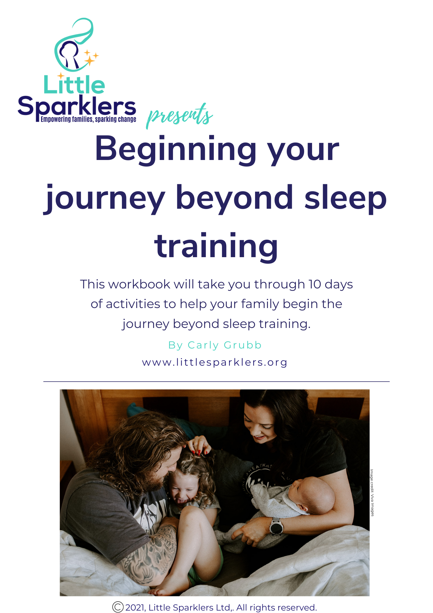 Our beginning your journey beyond sleep training workbook — Little Sparklers Ltd