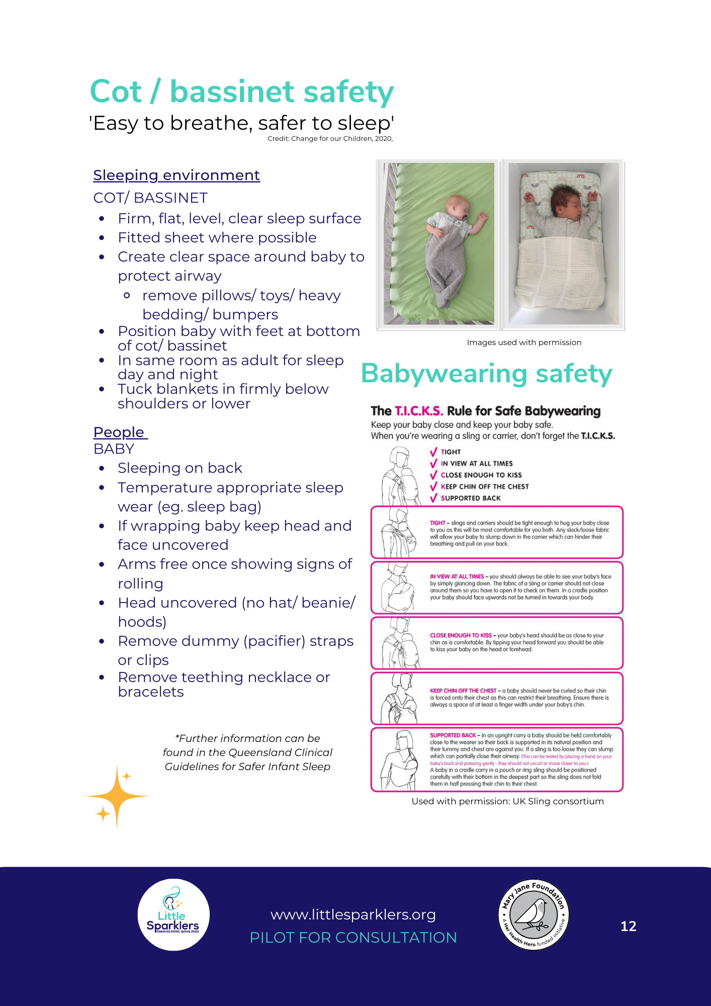 Realistic expectations for infant and toddler sleep — Little Sparklers Ltd