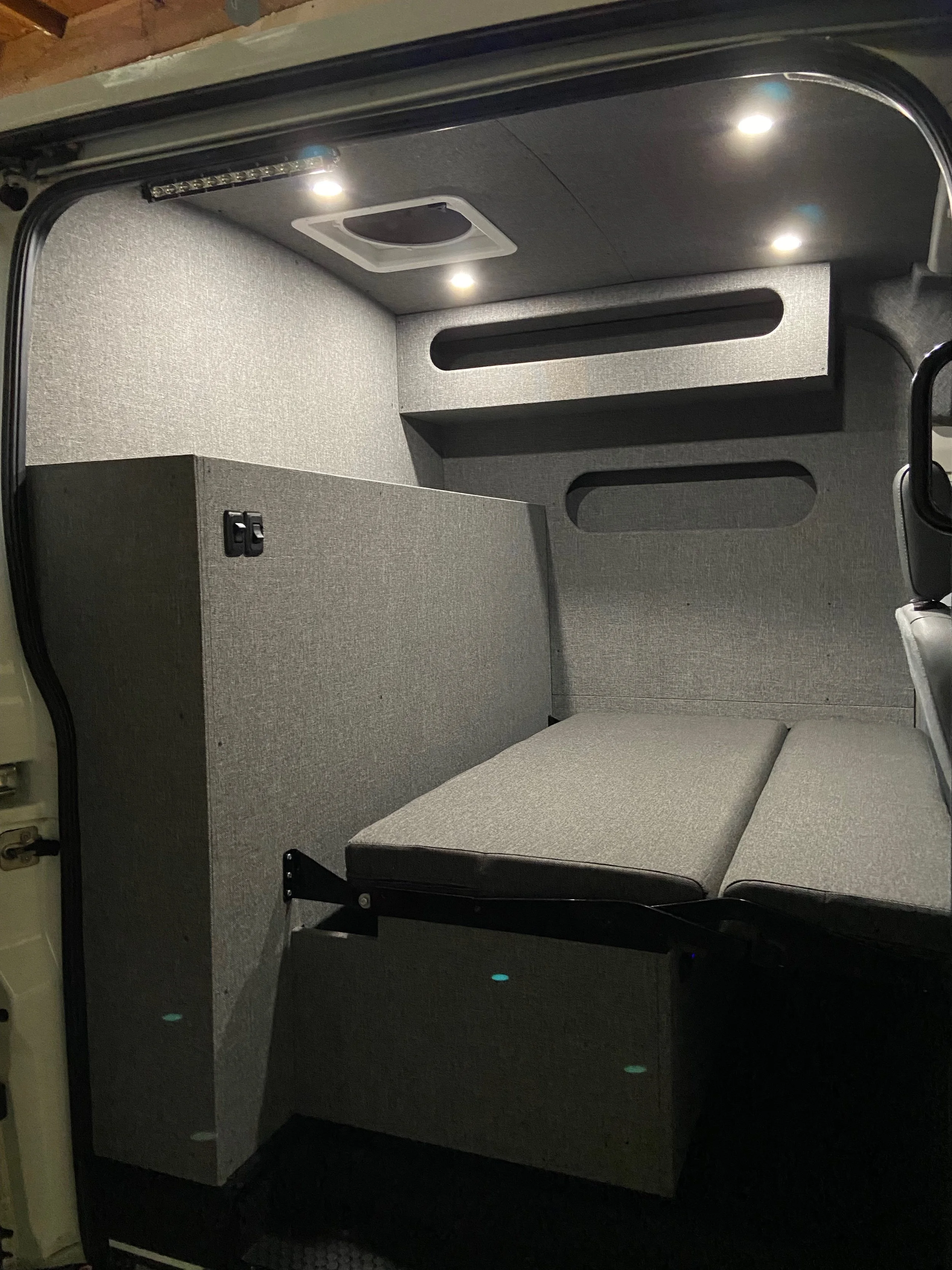 Moto van and adventure van builds