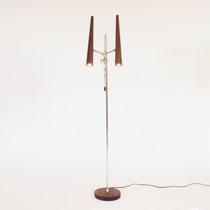 Cosmo Metal Standing Floor Lamp — Auchincloss Lighting