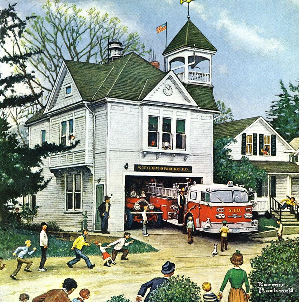 Norman Rockwell Firehouse | Red Lion Inn Stockbridge, MA