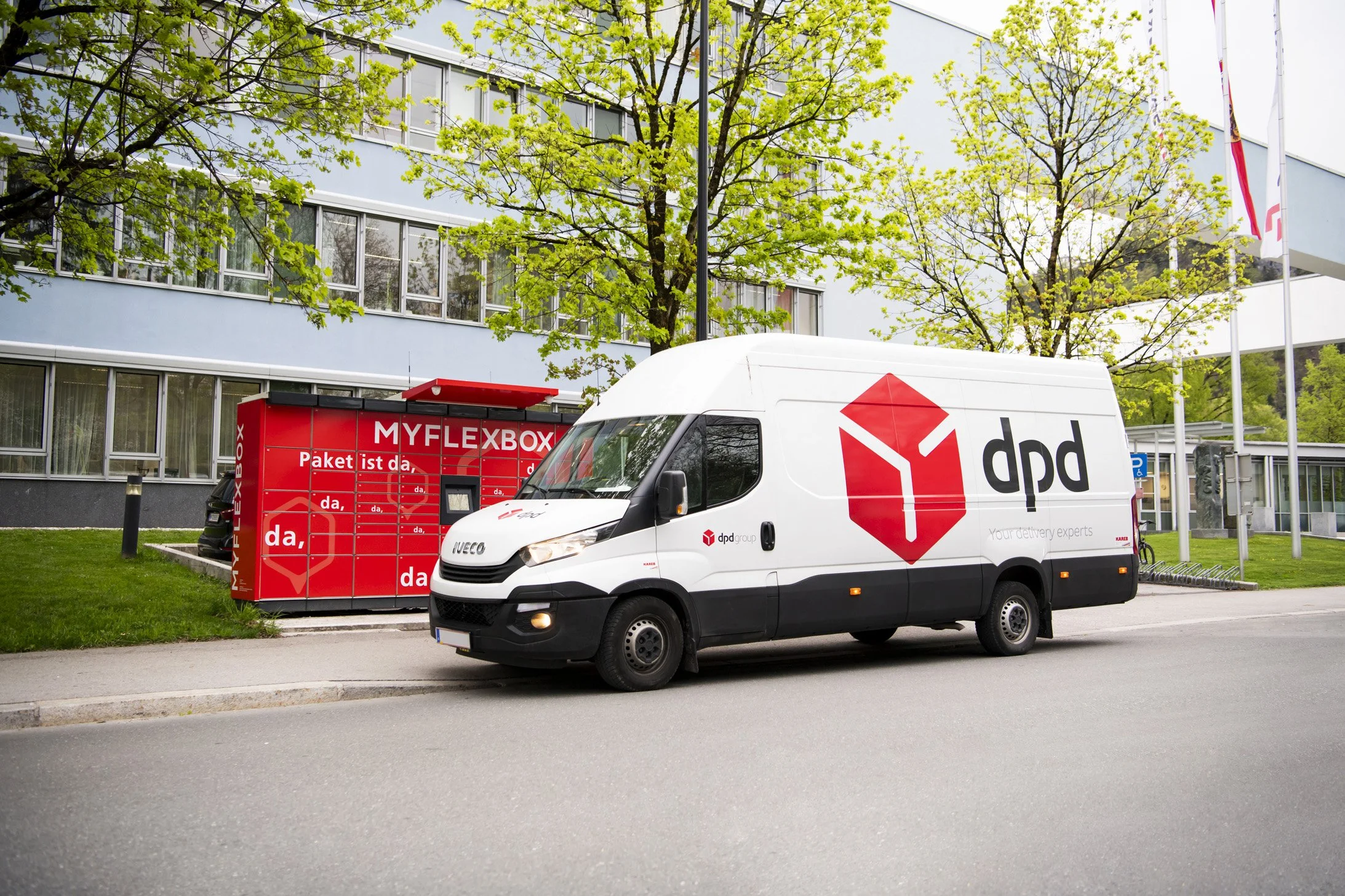 DPD Pakete empfangen und retournieren | MYFLEXBOX Österreich