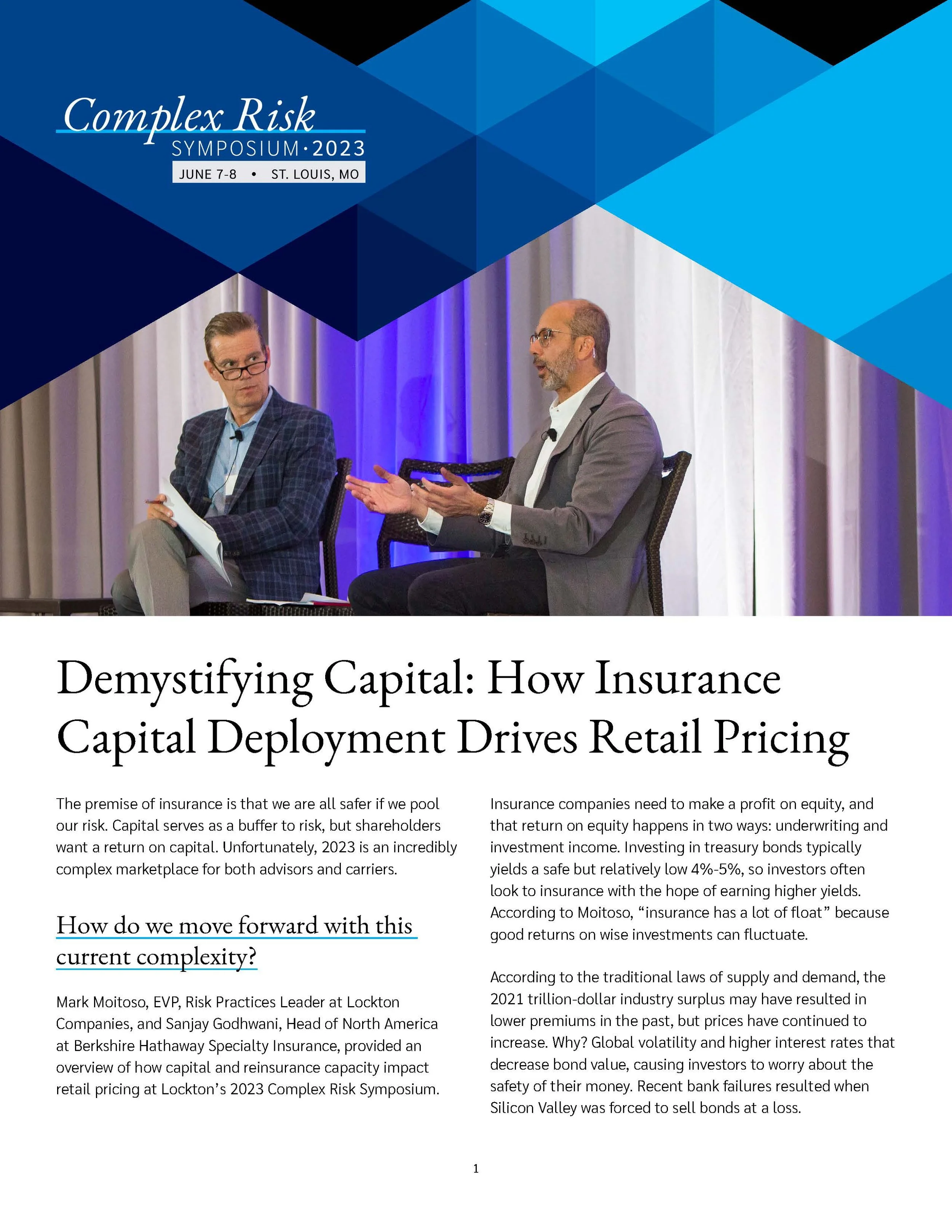 Risk Resources — ComplexRiskSymposium.com