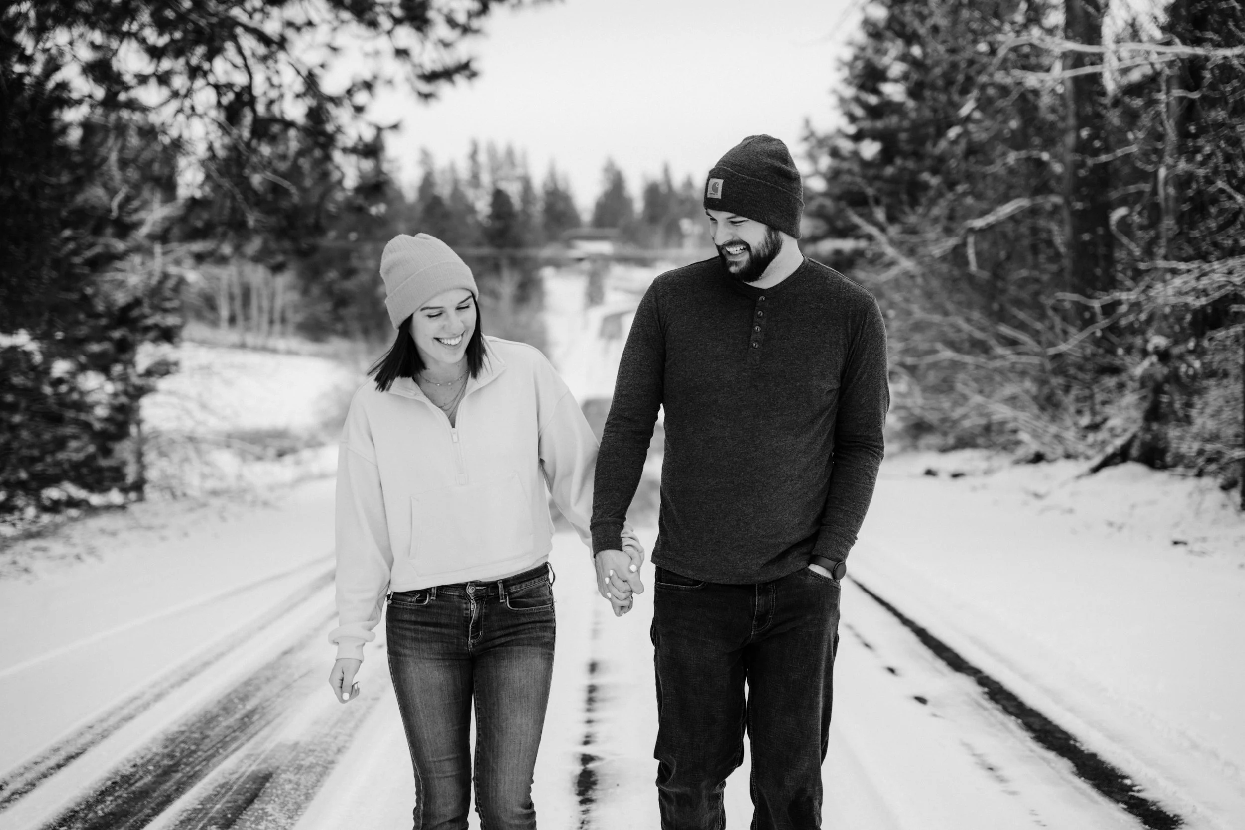A Surprise Proposal & Engagement shoot in Spokane, Washington | Anna ...