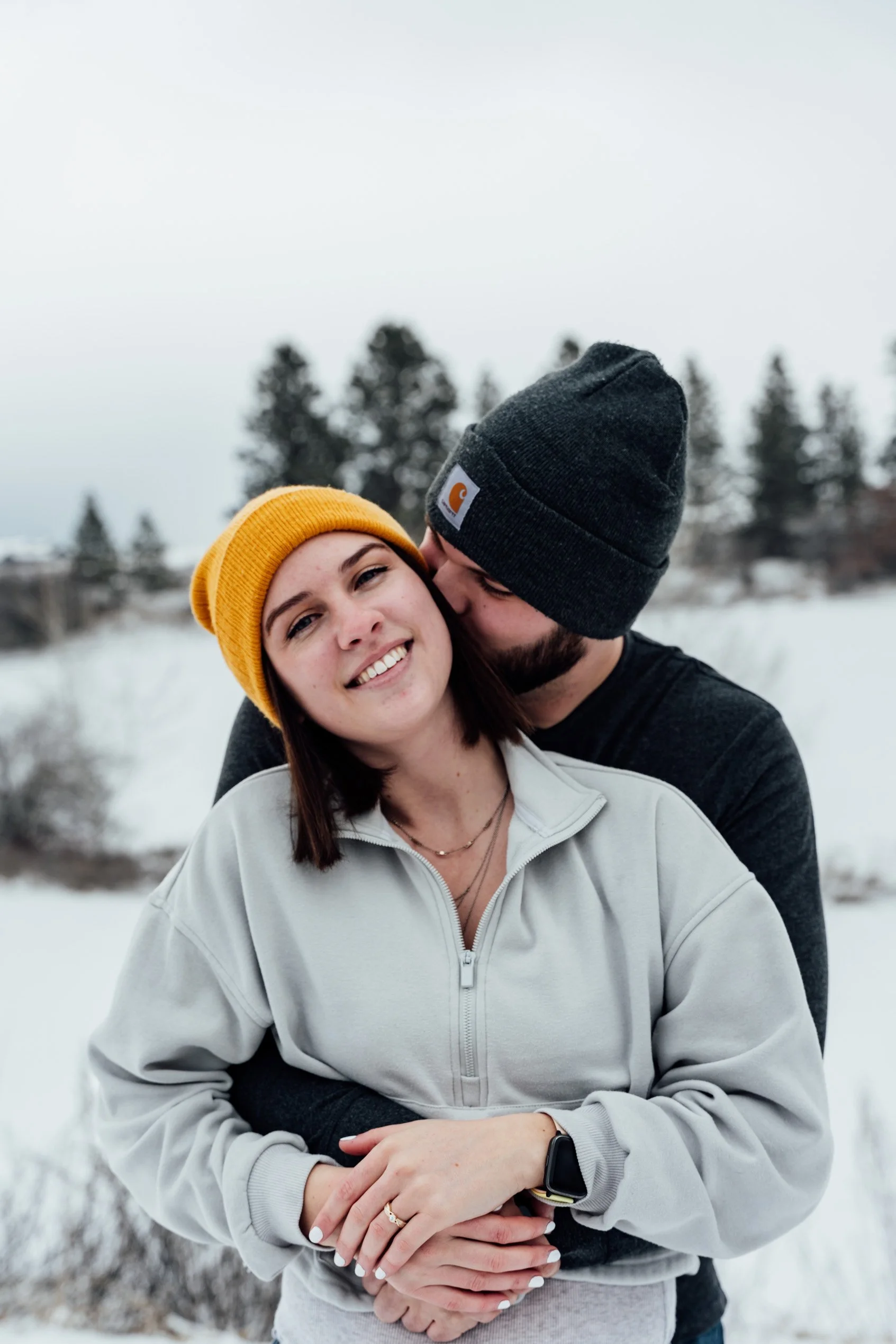 A Surprise Proposal & Engagement shoot in Spokane, Washington | Anna ...