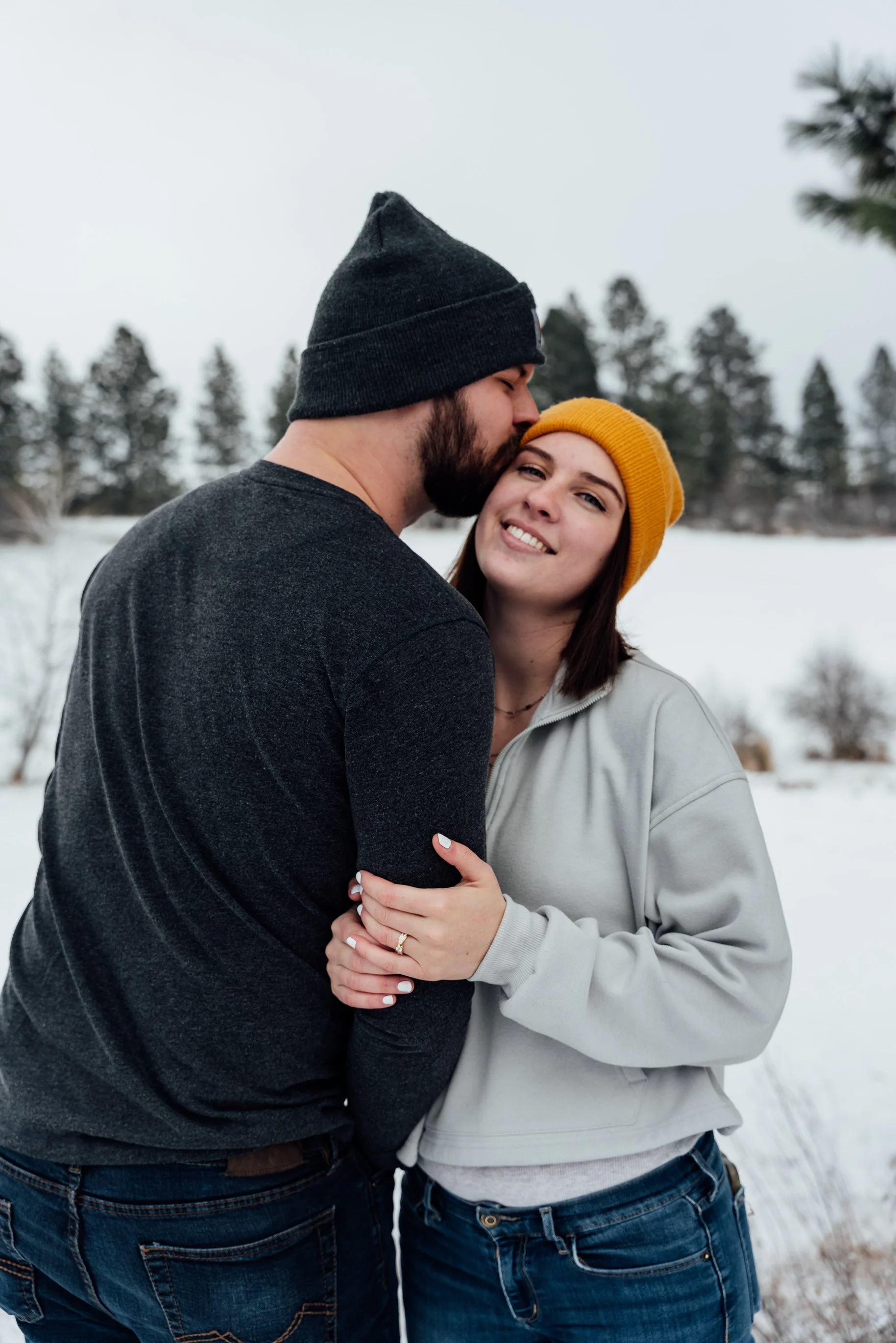 A Surprise Proposal & Engagement shoot in Spokane, Washington | Anna ...