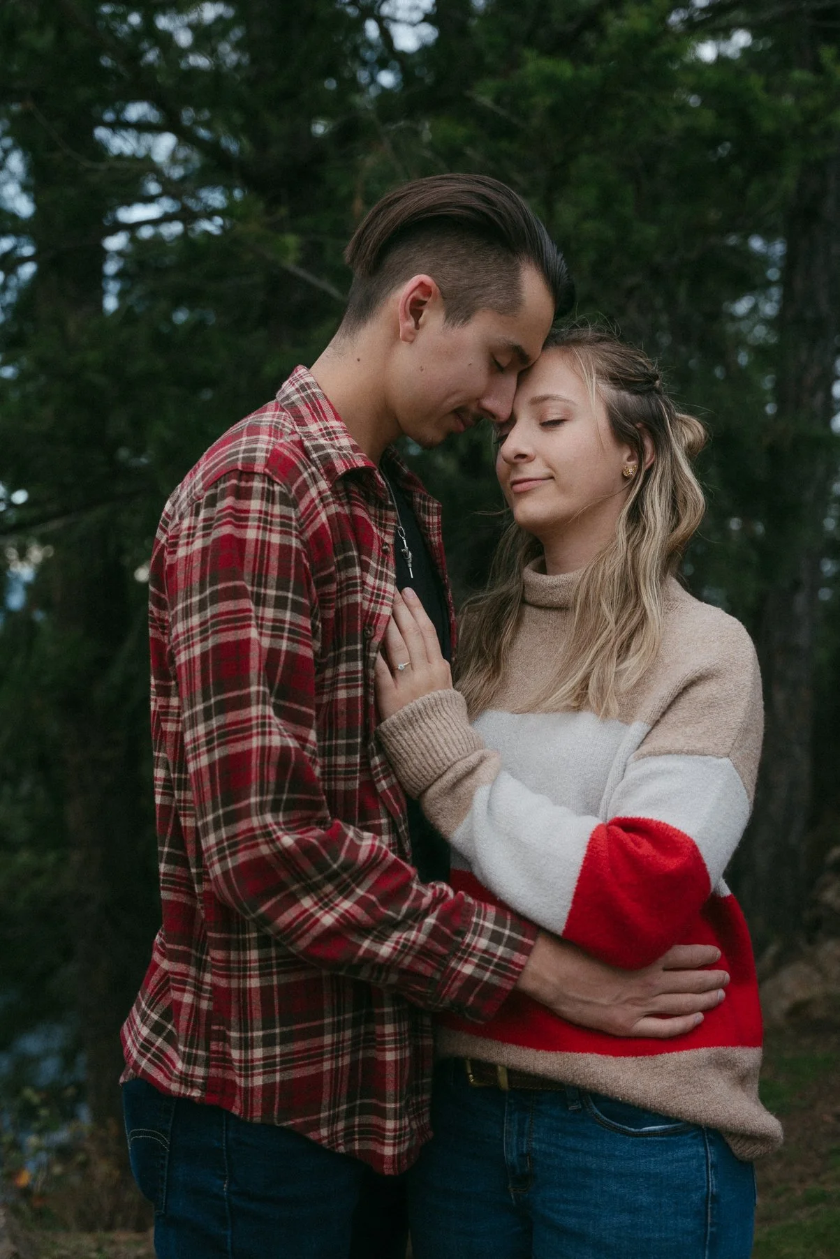 Adventurous Engagement Photo Session in Coeur d'Alene Idaho — Tiana ...