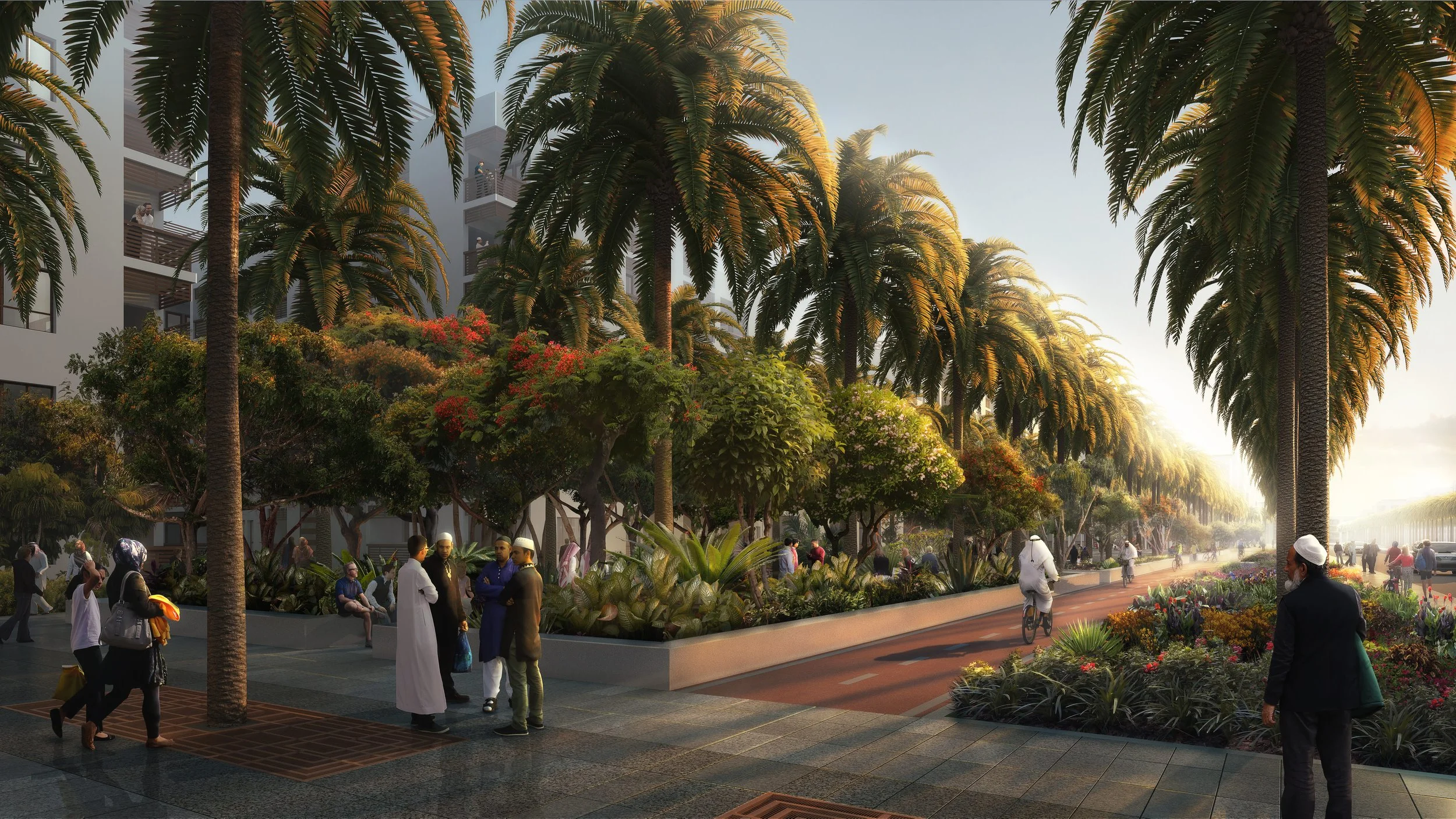 Town Square Dubai — Martha Schwartz Partners