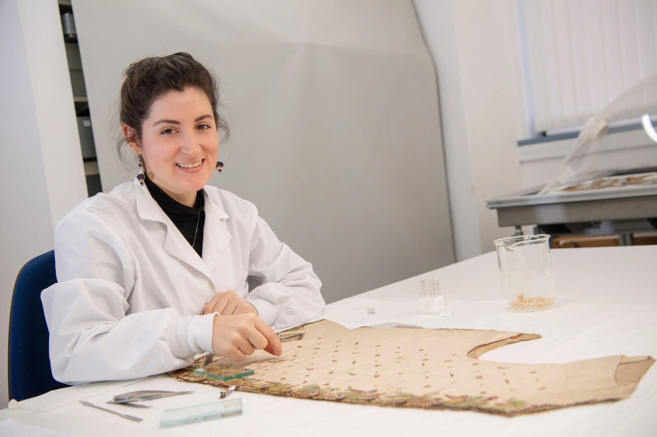 About — Andrea Goldstein Textile Conservation