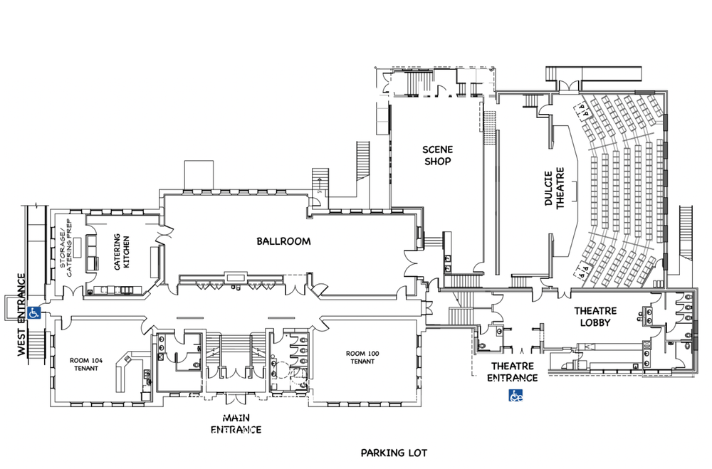 Building Map — Shane Lalani Center for the Arts