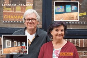 Vrijwilligers Jos en Jacq exposeren in het Theatercafé De Fransche ...