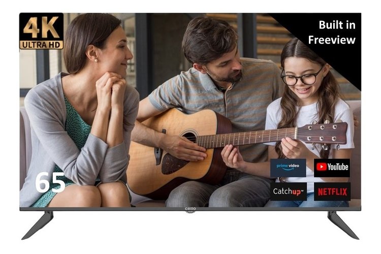Cello 65″ Ultra HD LED Smart TV with Wi-Fi and Freeview | hiya! — hiya!
