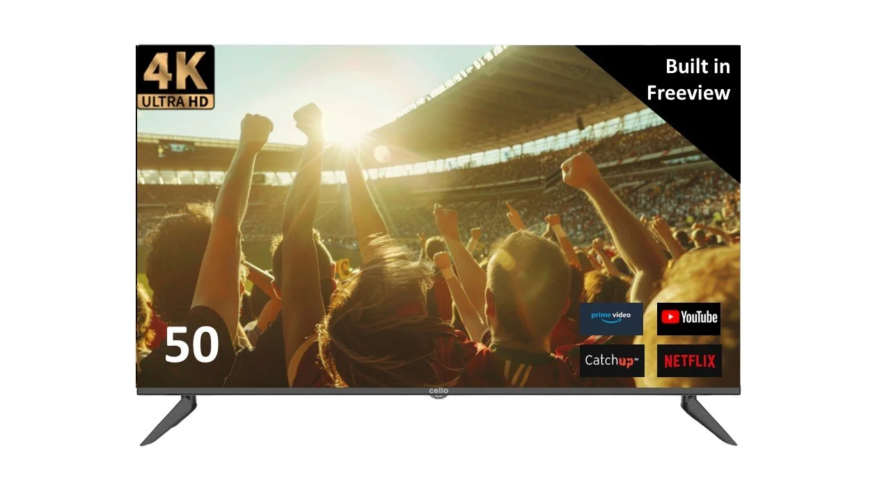 Cello 43″ Full HD LED Smart TV with Wi-Fi & Freeview | hiya! — hiya!