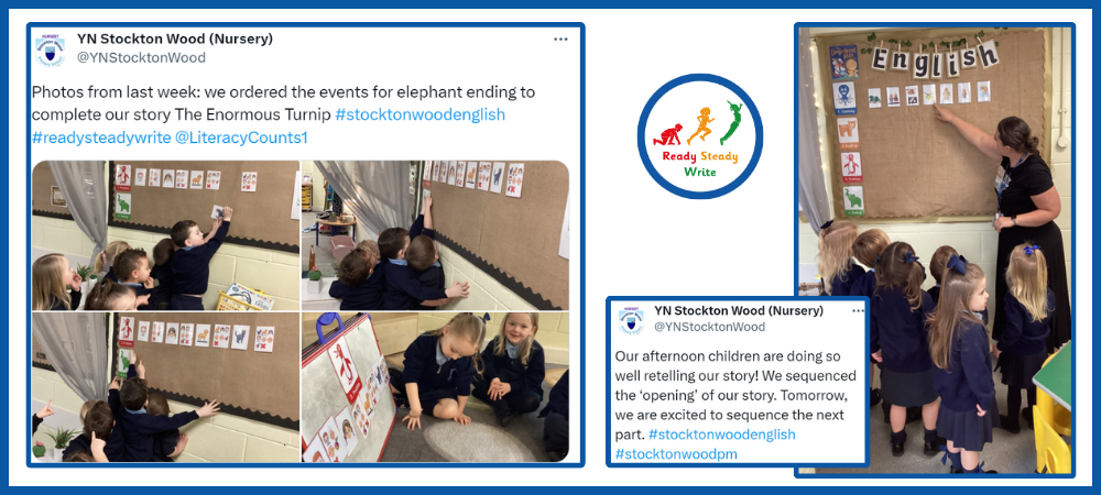 Ready Steady Write Success in this Nursery Setting — Literacy Counts