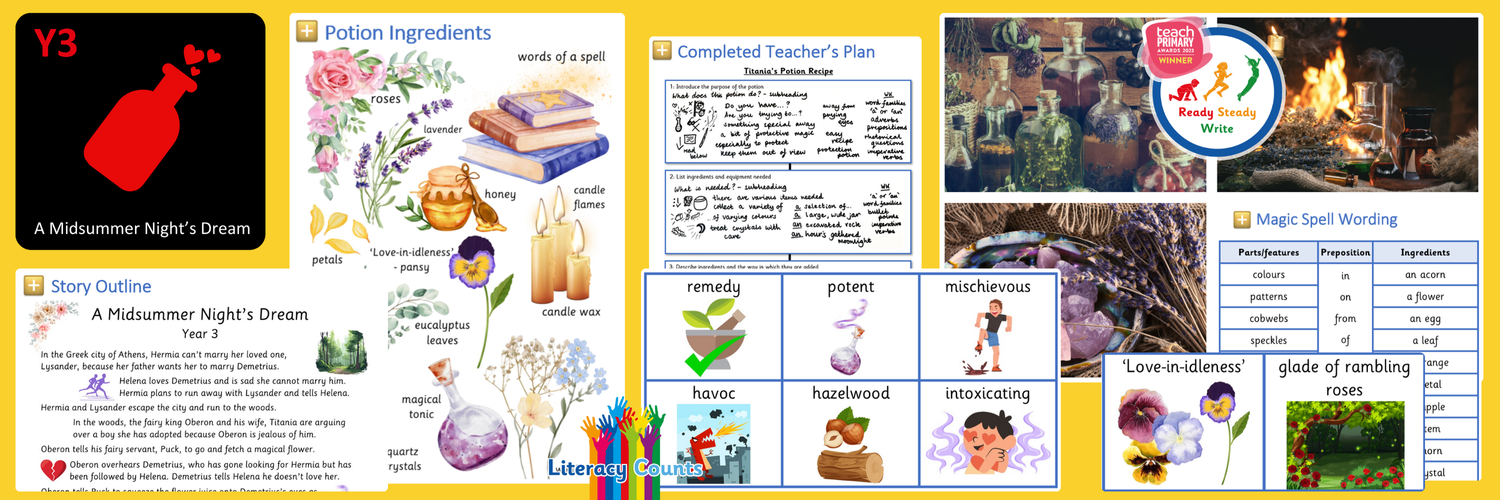 Shakespeare Week Unlocked: Free Writing Resources & CPD — Literacy Counts