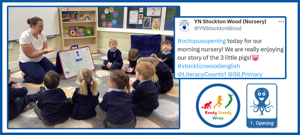 Ready Steady Write Success in this Nursery Setting — Literacy Counts