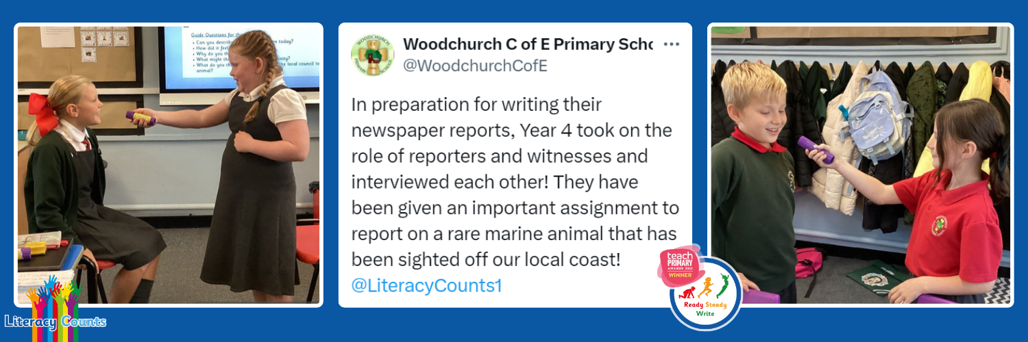 Developing Oracy through Drama in Ready Steady Write — Literacy Counts