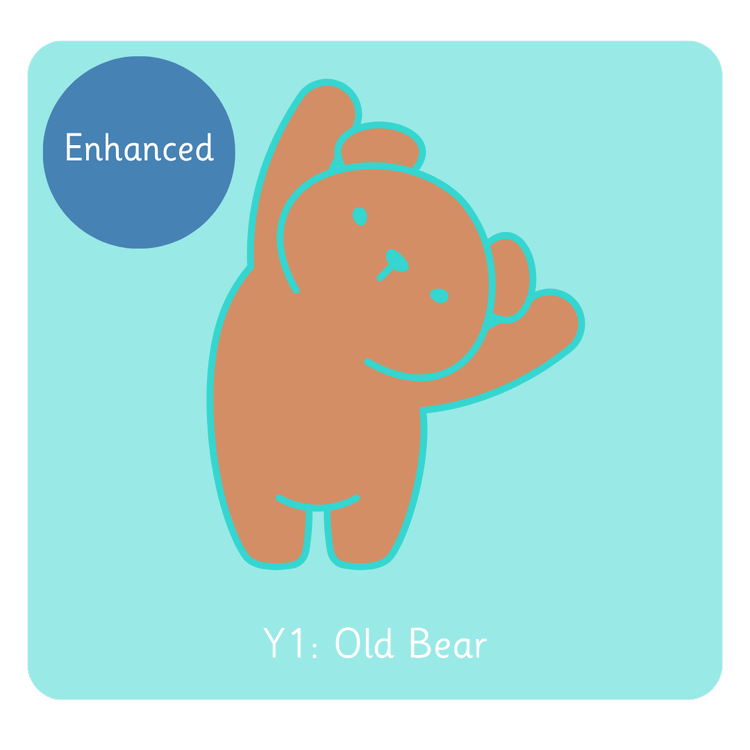 Y1 Old Bear Enhanced — Literacy Counts