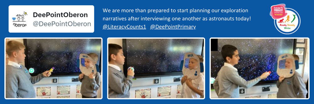 Developing Oracy through Drama in Ready Steady Write — Literacy Counts