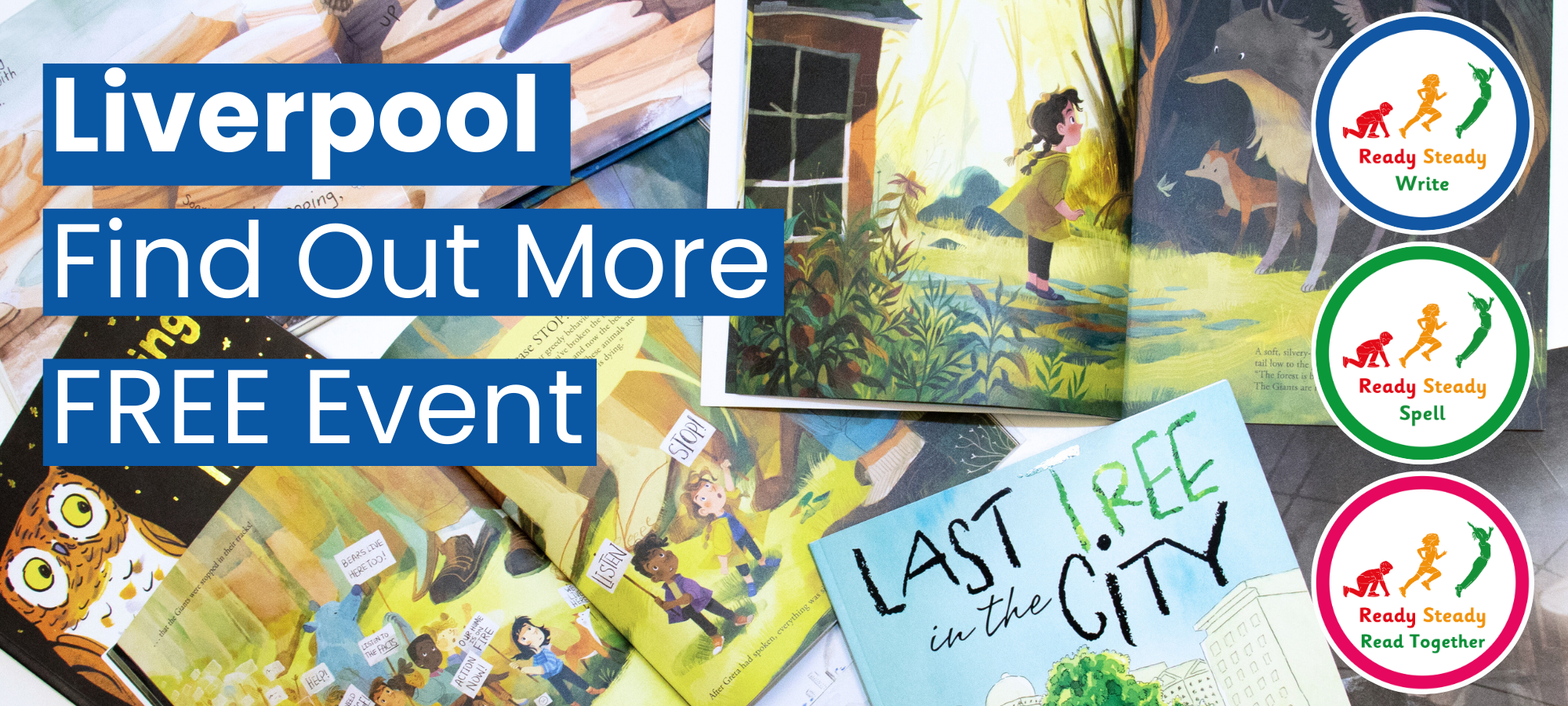 FREE In-Person Event, Liverpool: Find Out More - Ready Steady Write ...