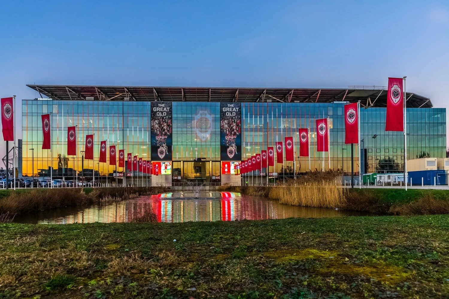 Dit historische stadion biedt nu ook ruimte voor zakelijke evenementen ...