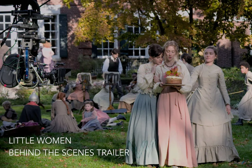 Greta Gerwig Behind the Scenes | Little Women | Emma Watson BTS ...