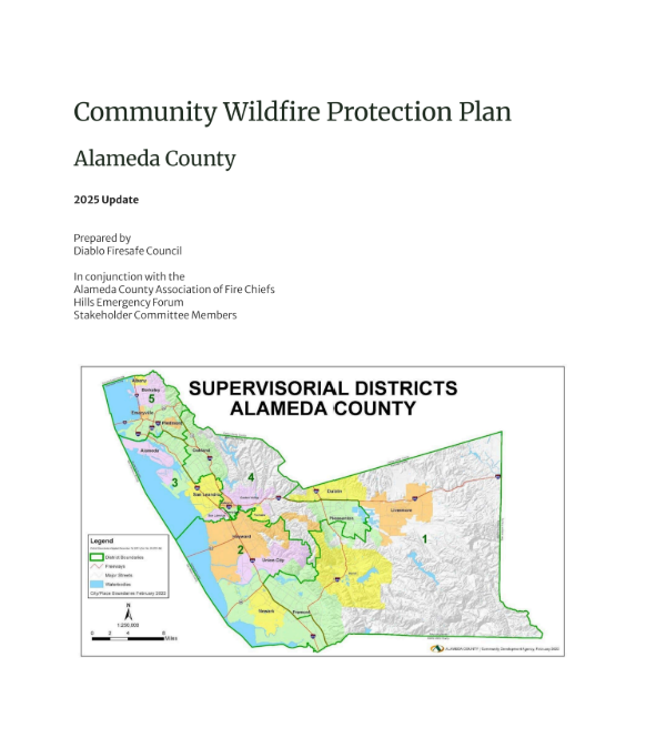 Regional Priority Plan and Community Wildfire Protection Plan — Diablo ...