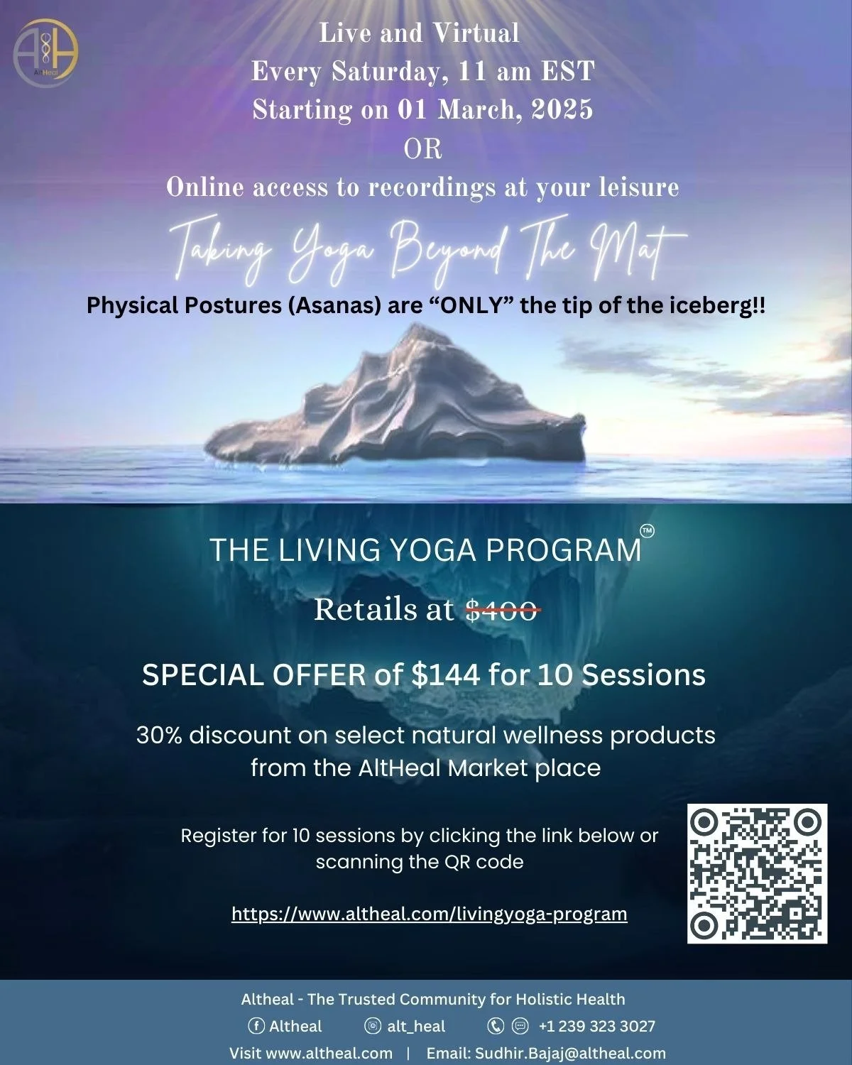 The Living Yoga Program ᵀᴹ — Alt Heal Trusted Community For Holistic Health