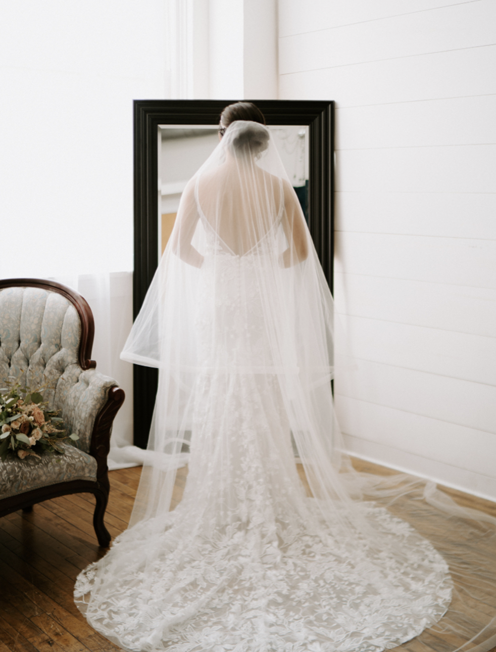 Sara Gabriel Bridal Jewelry — Alice in Ivory