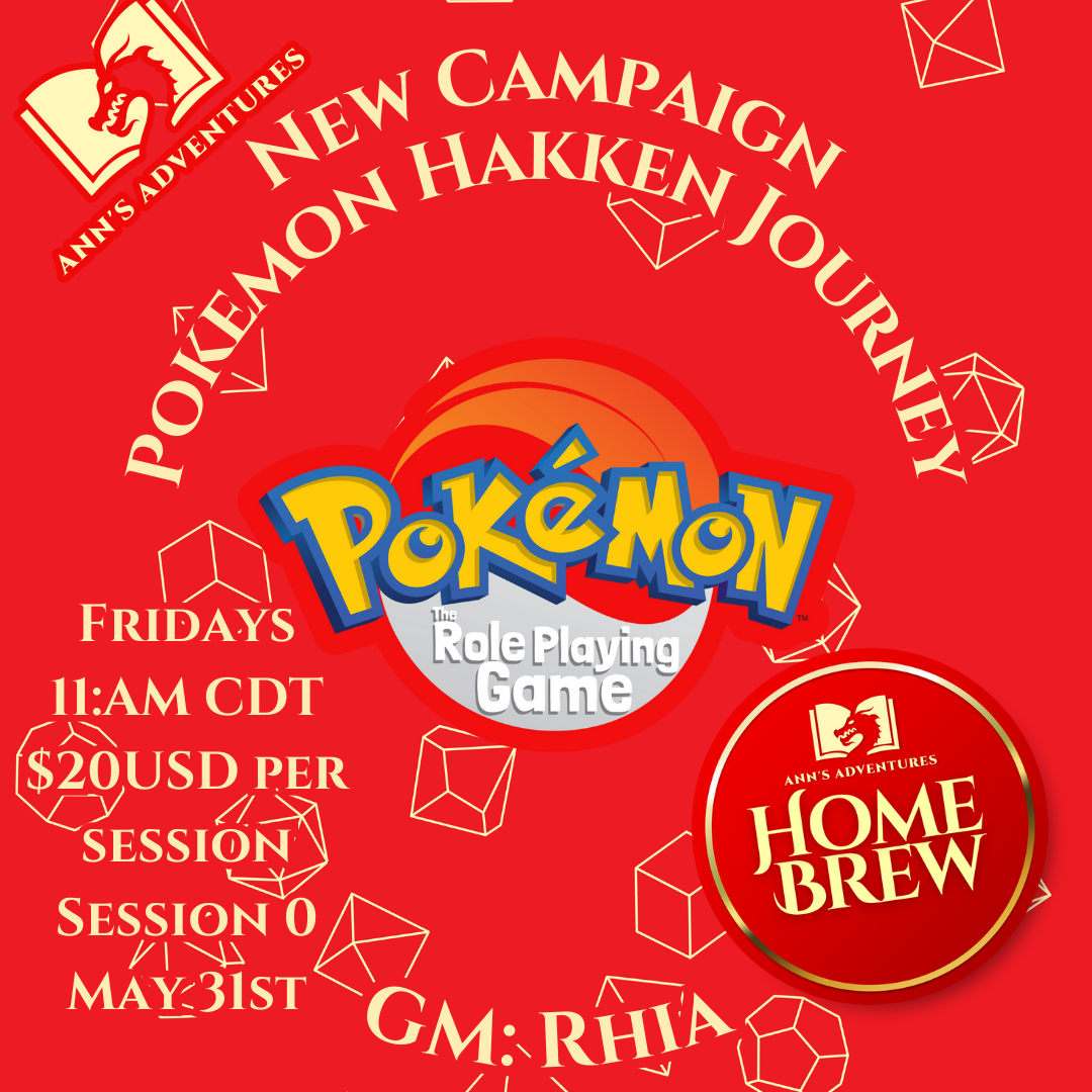 See Online Game Openings — Ann's Adventures - Professional Game Masters