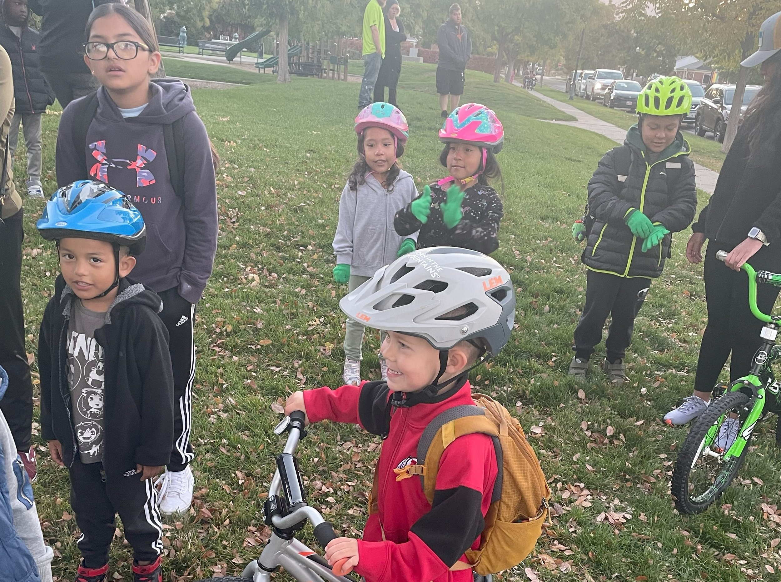 Rose Park Elementary’s bike bus opens new lanes for student commuting ...