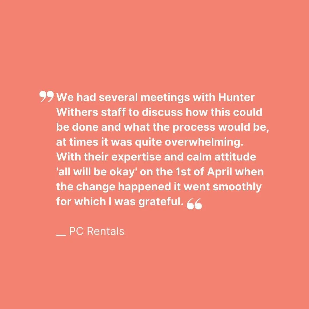 Event Feedback Form — Hunter Withers