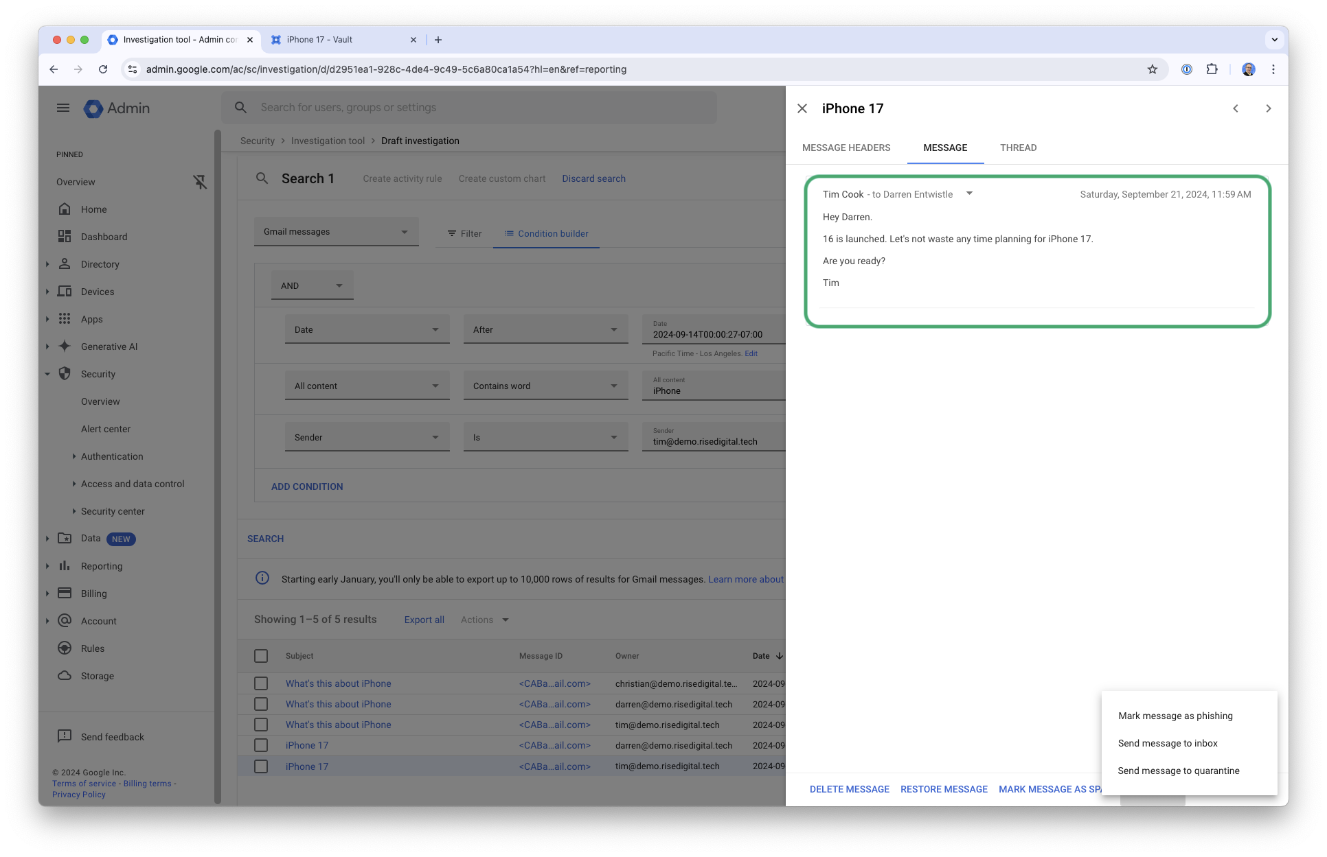Can Google Workspace admins view user emails? The ultimate guide.