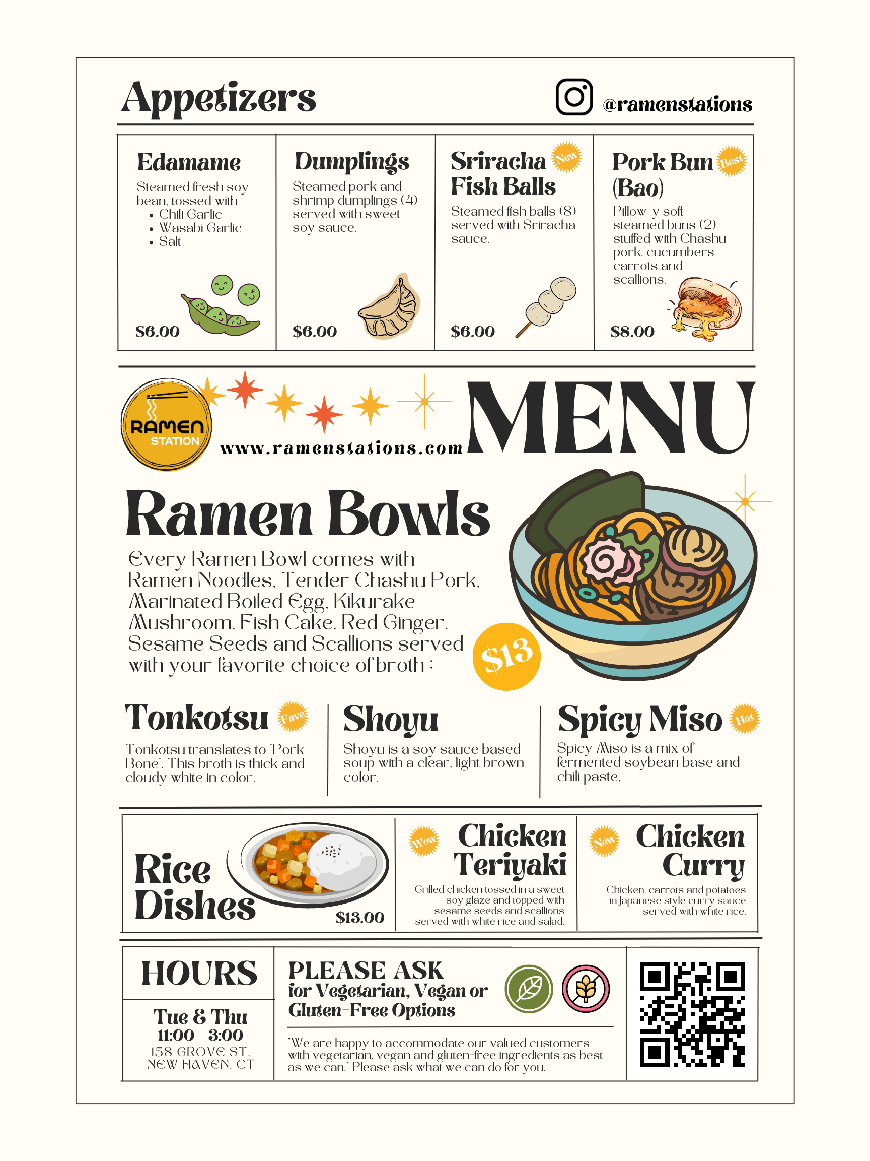 Menu — Ramen Station