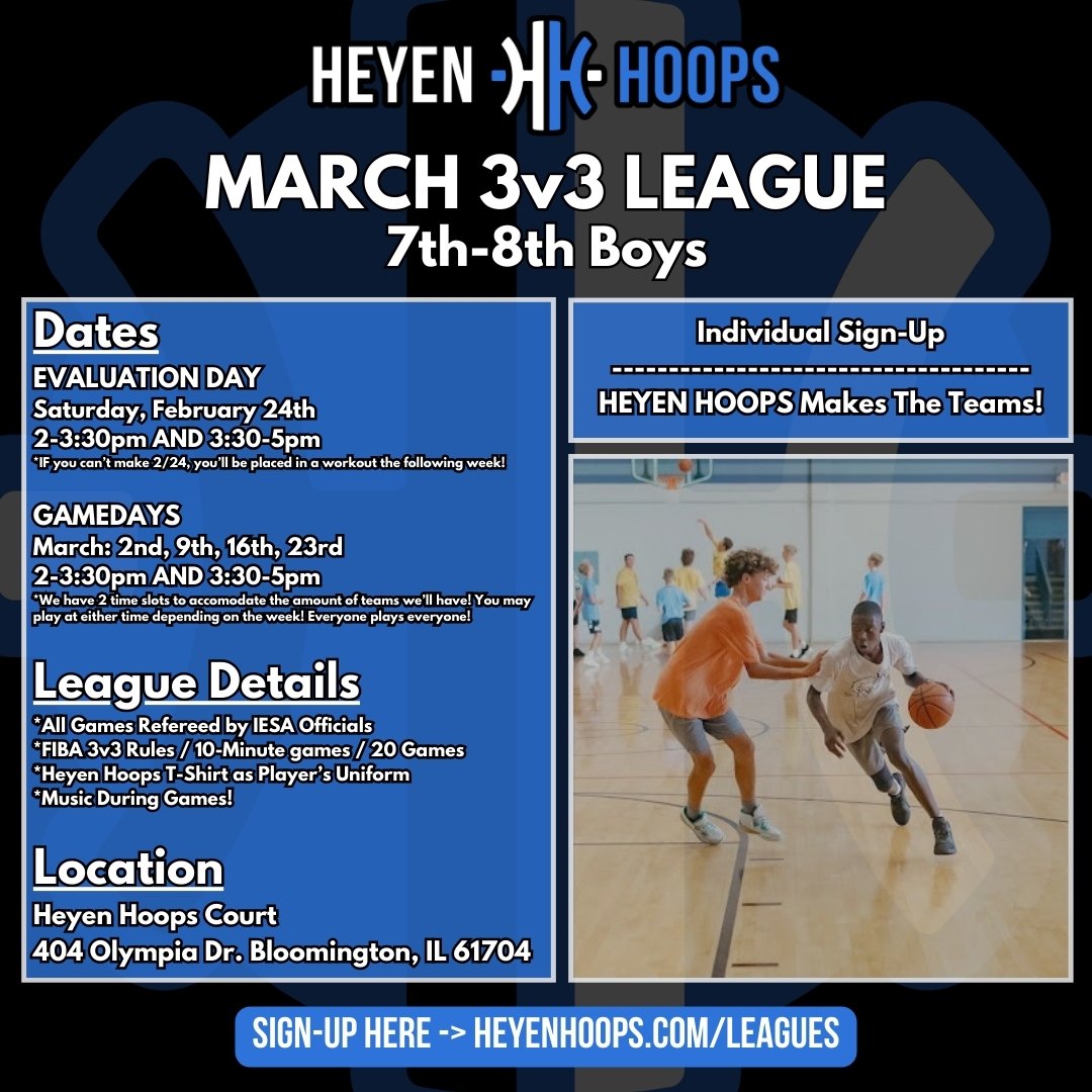 Leagues — Heyen Hoops