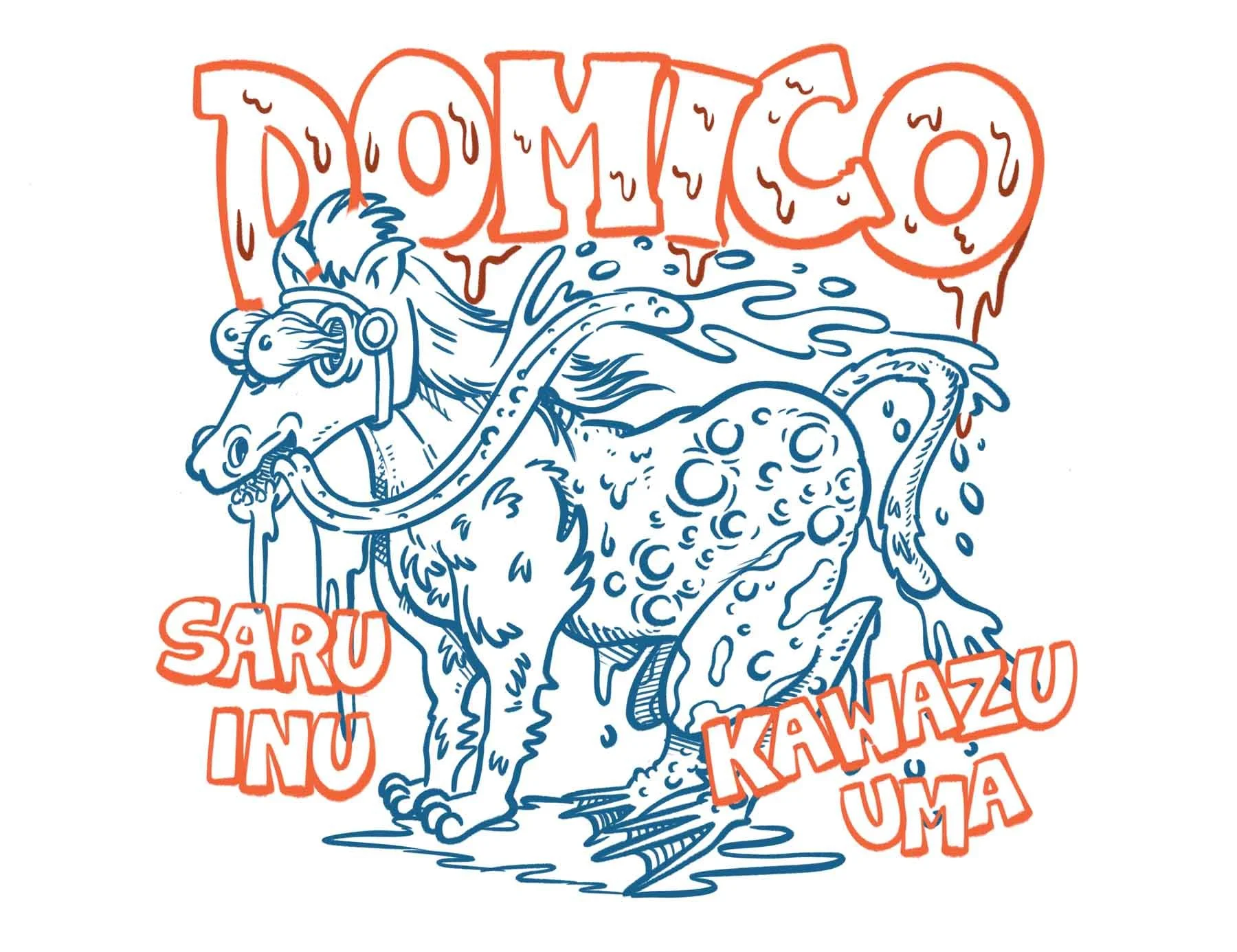 The first two lowbrow illustrations I did for the japanese alternative ...