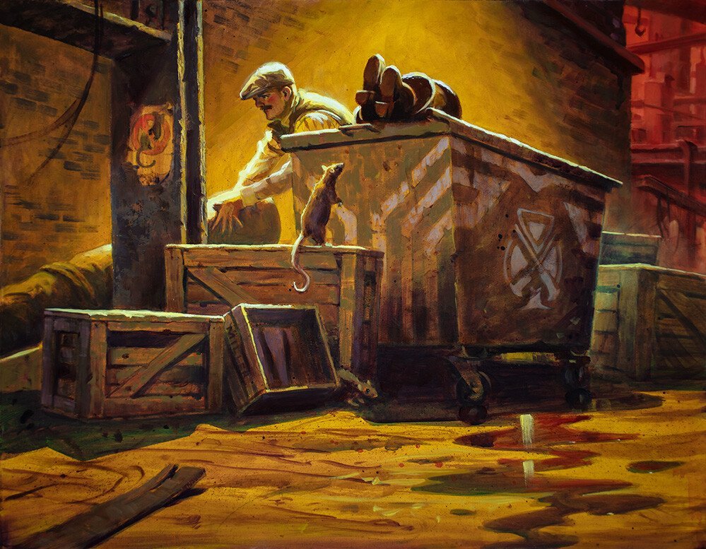MTG Waste Management — Aaron Miller Illustration MTG Waste Management — Aaron Miller Illustration