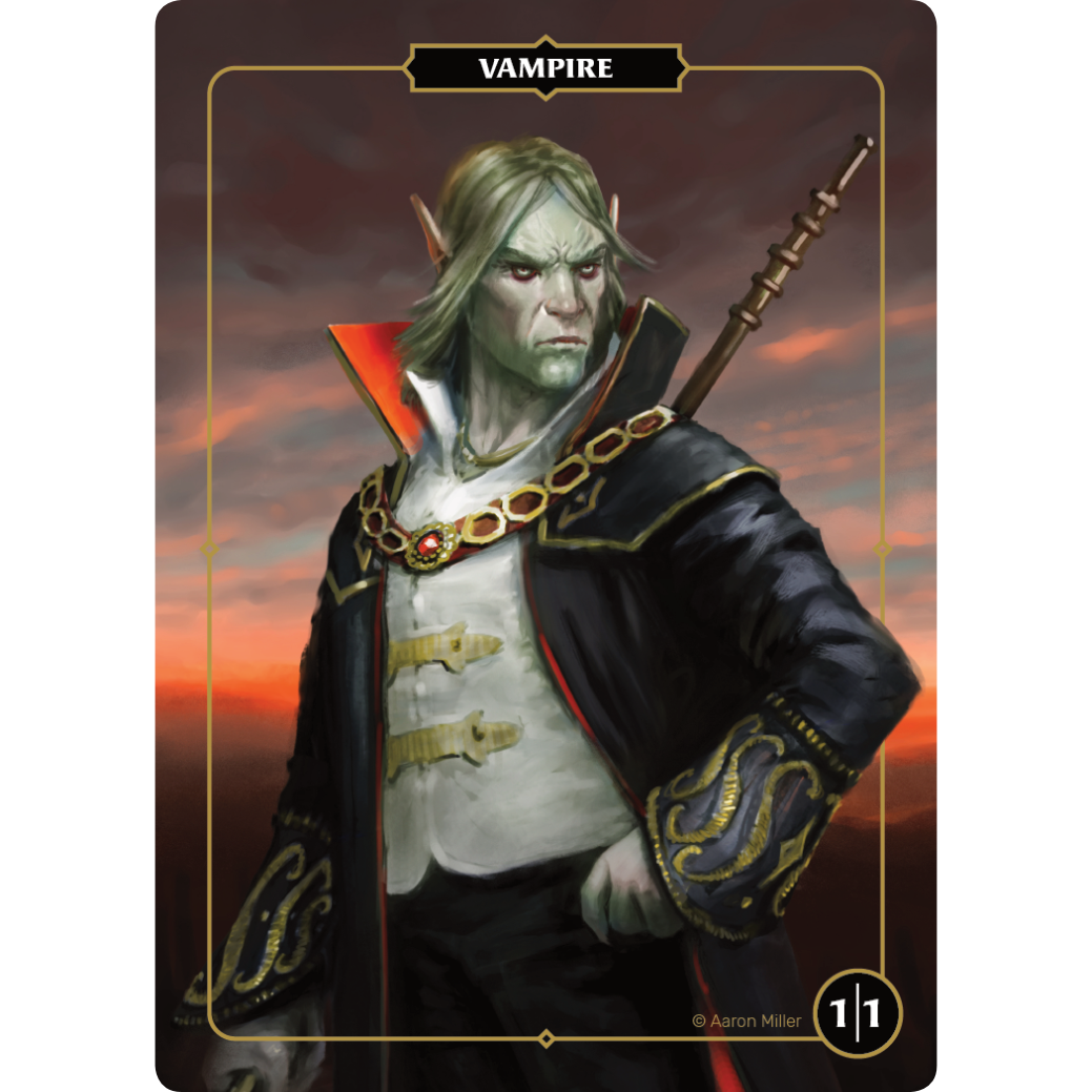 VAMPIRE TOKEN: BARON — Aaron Miller Illustration