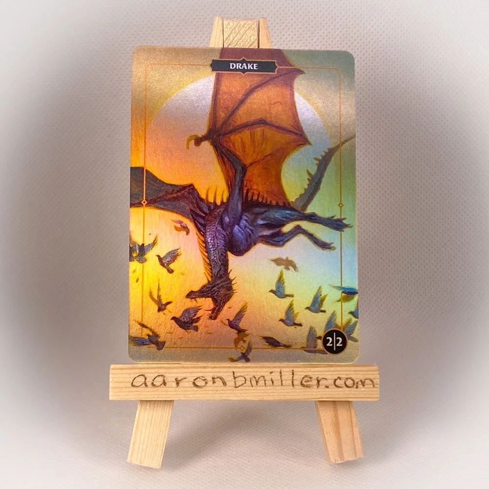 FOREST DRYAD TOKEN — Aaron Miller Illustration