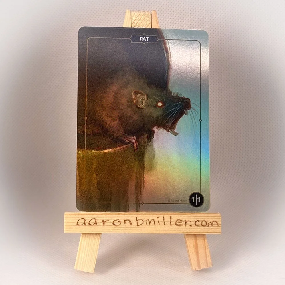 RAT TOKEN — Aaron Miller Illustration