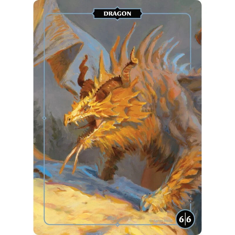 Mtg Dragon Token