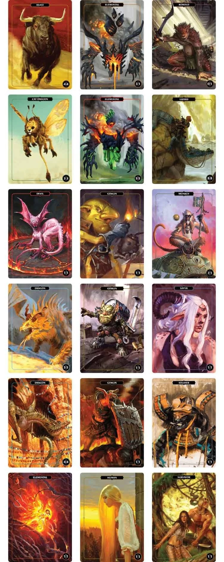 Custom MTG Tokens for Magic the Gathering — Aaron Miller Illustration