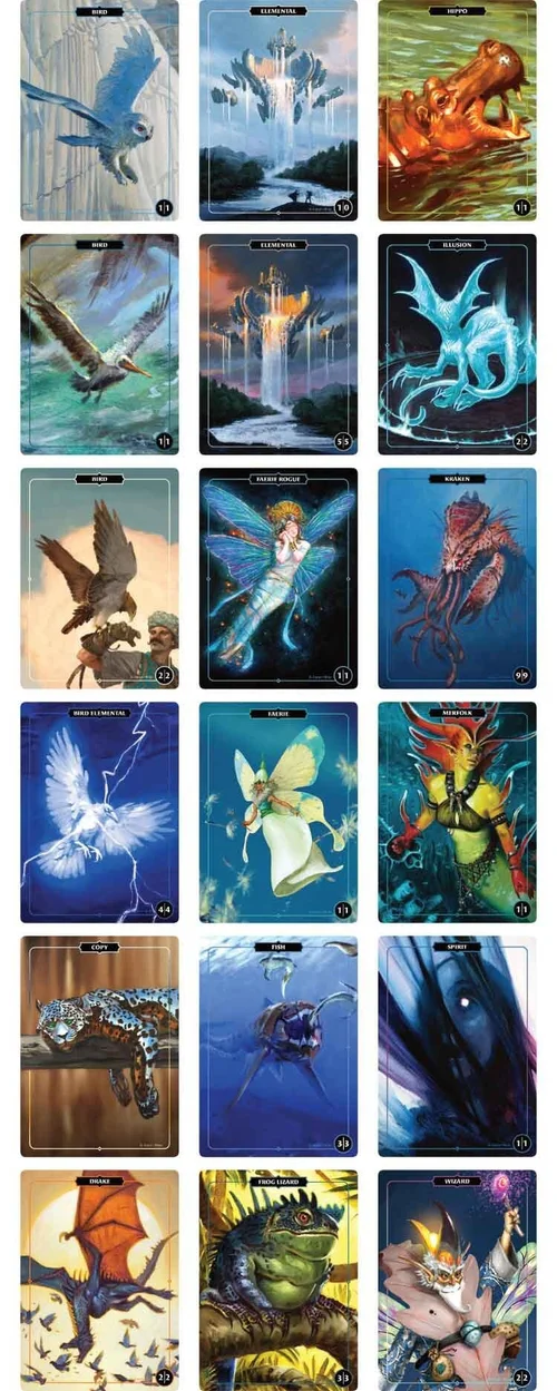Custom MTG Tokens for Magic the Gathering — Aaron Miller Illustration