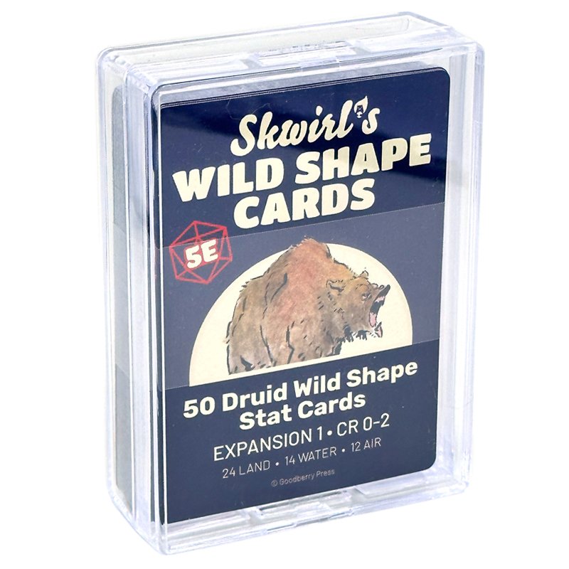 Skwirl's Wild Shape Cards–Core Set of 50 — Aaron Miller Illustration