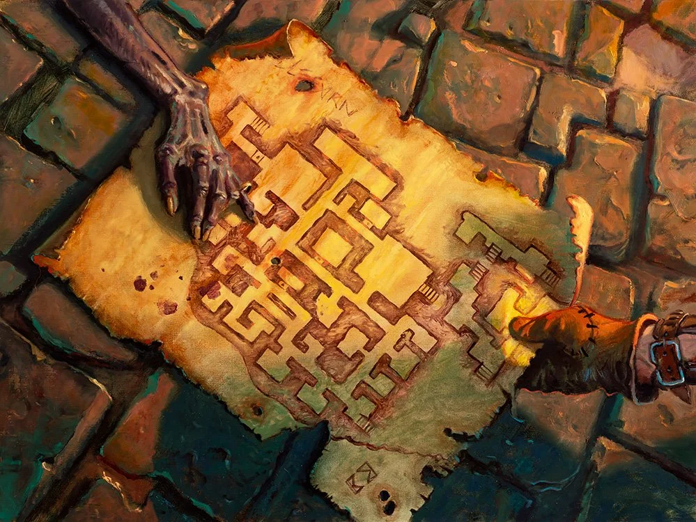 Dungeon Map — Aaron Miller Illustration