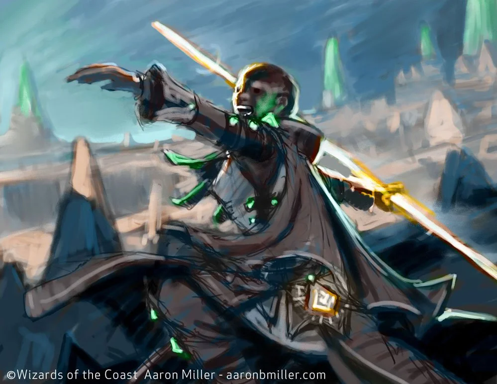 Martial Impetus — Aaron Miller Illustration