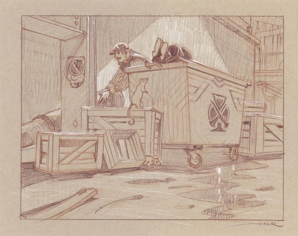 Waste Management — Aaron Miller Illustration